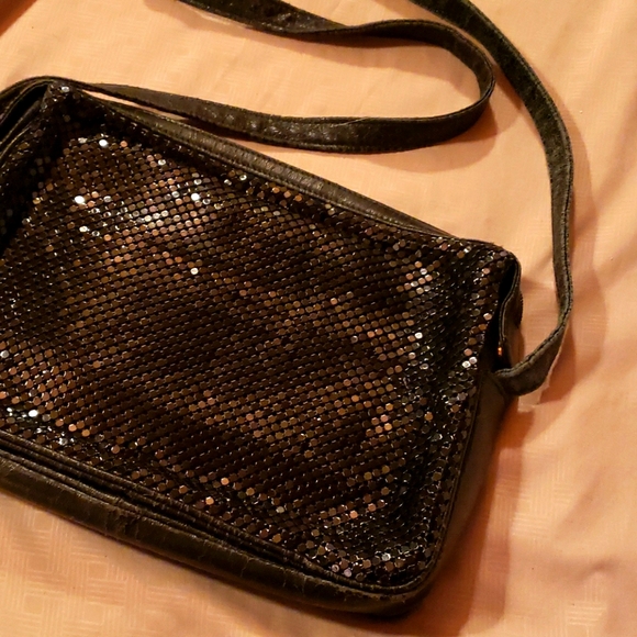 lyrella | Bags | Vintage Sequin Detail Black Purse | Poshmark